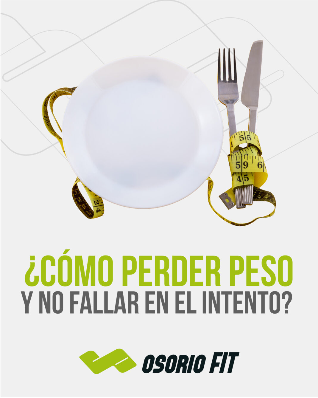 ¿Cómo perder peso y no fallar en el intento? - JP OSORIO FIT