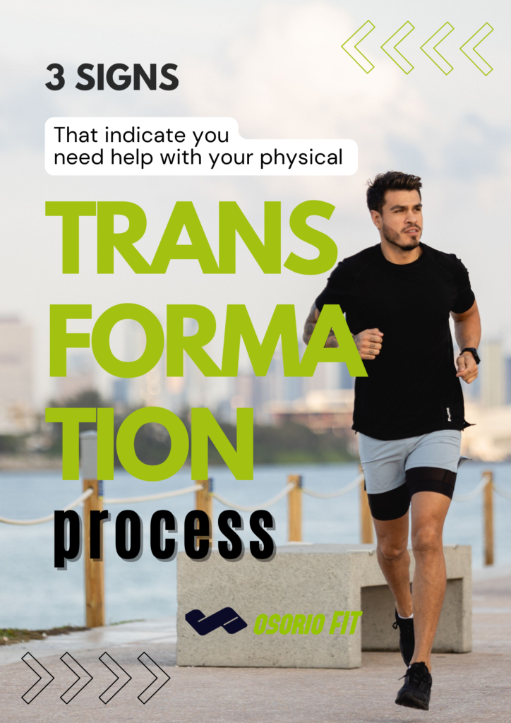 Three signs that indicate you need help in your physical transformation ...