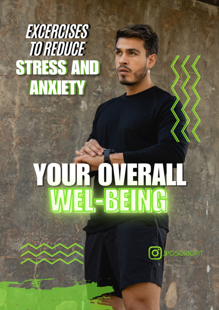 Exercises to Reduce Stress and Anxiety: Your Overall Well-being - JP ...